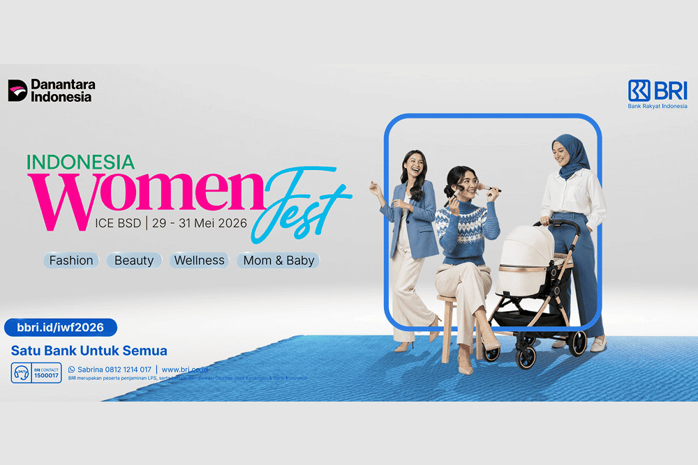 Indonesia Women Fest 2026 Digelar di ICE BSD, BRI Hadirkan Promo Menarik