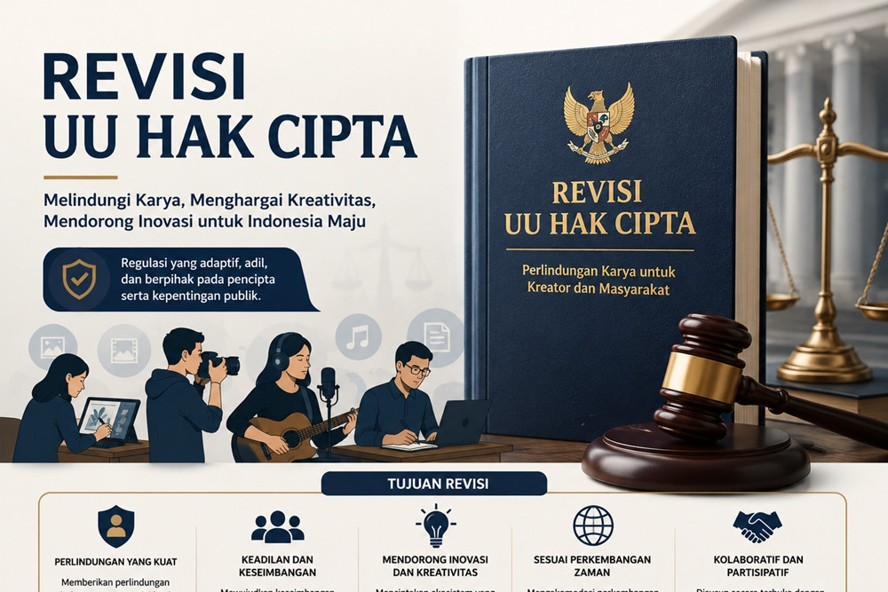 Revisi UU Hak Cipta Jangan Menghambat Industri Kreatif & Inovasi Digital