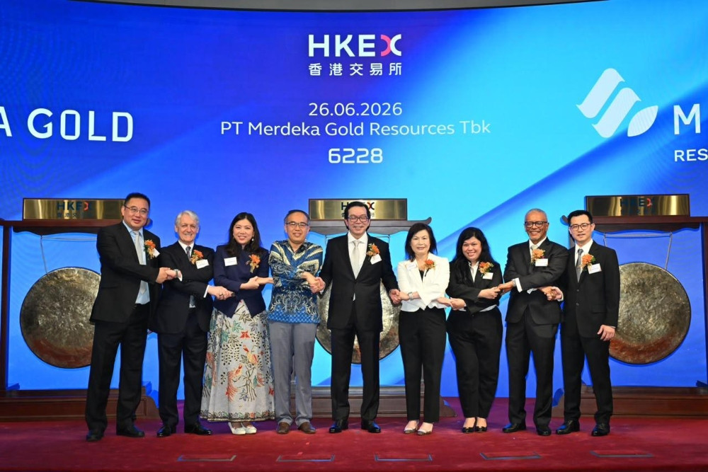 Merdeka Gold (EMAS) Resmi Listing di Bursa Hong Kong, Cetak Sejarah ...