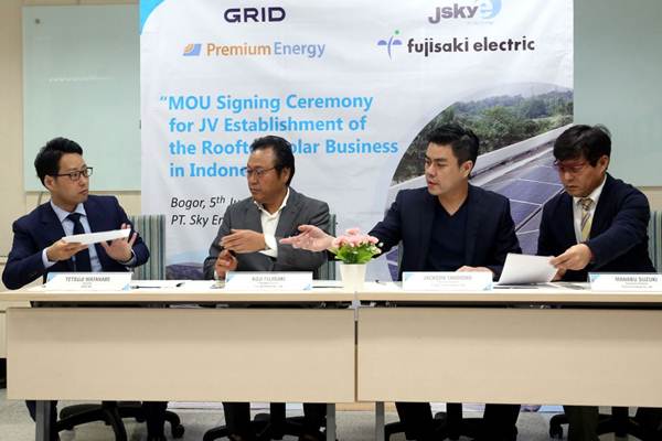 Kerja Sama Pengembangan Bisnis Panel Surya