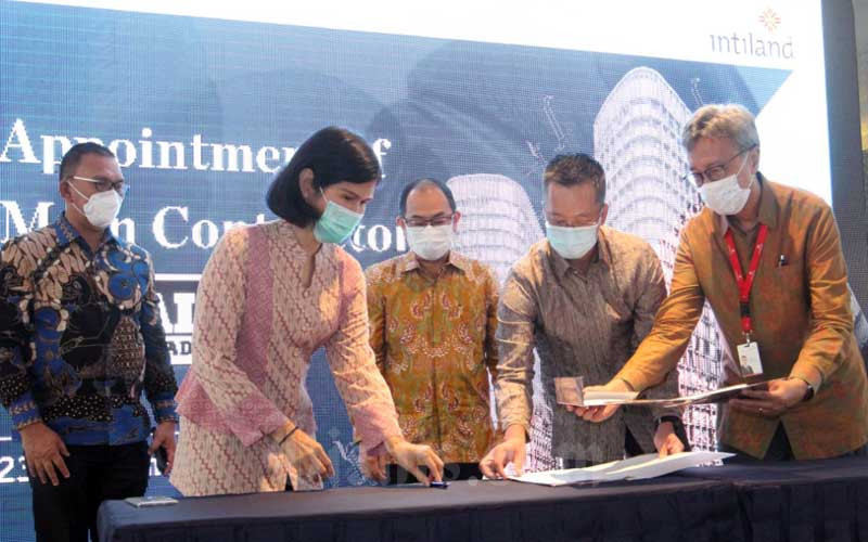 Intiland Tunjuk Total Sebagai Kontraktor Utama Pembangunan Apartemen SQ Rs