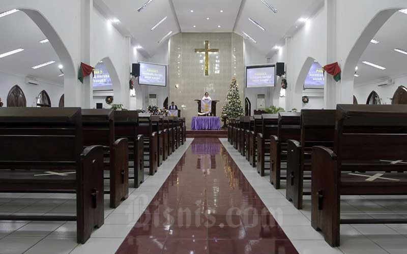 Misa Malam Natal di GPIB Immanuel Depok Digelar Secara Virtual - Bisnis.com