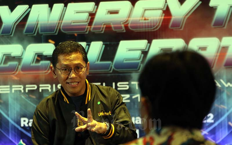 PT Link Net Tbk. Luncurkan Logo Baru