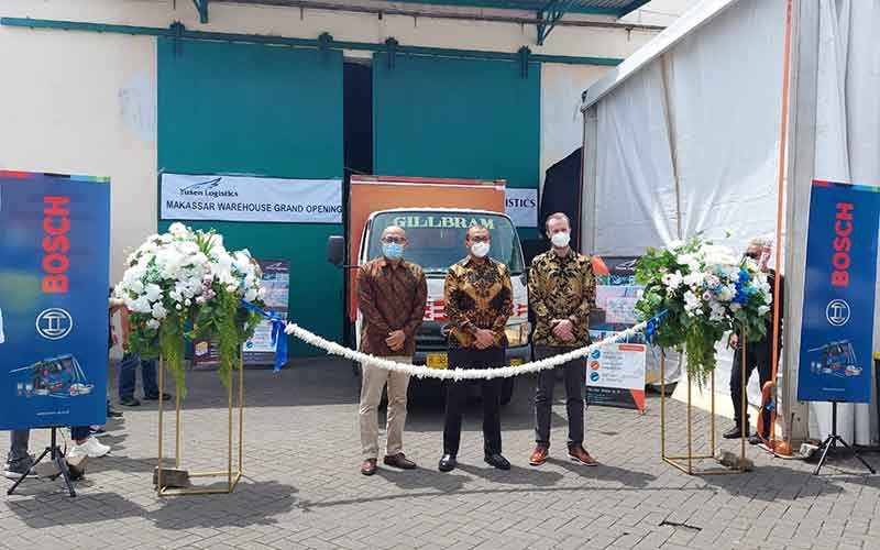 Bosch Indonesia Resmikan Gudang Baru di Makassar - Bisnis.com