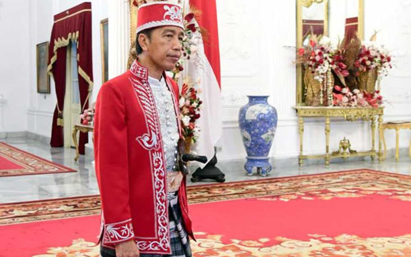 Presiden Jokowi Kenakan Baju Adat Buton Pada Hut Ke 77 Kemerdekaan Ri