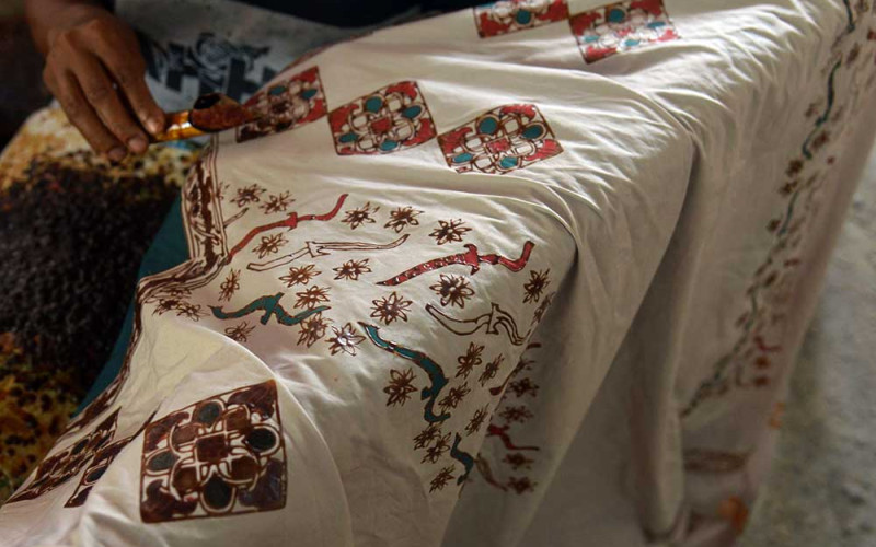 Produksi Kain Batik Khas Aceh Meningkat Mencapai 350 Lembar Per Bulan ...
