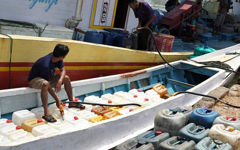 Kebutuhan Solar Nelayan di Kendari Mencapai 757 Kiloliter Per Bulan