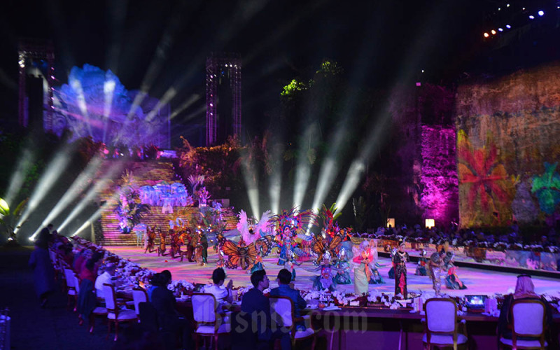 Pertunjukan Musik dan Tarian Tradisional Hibur Pemimpin G20 di Gala Dinner