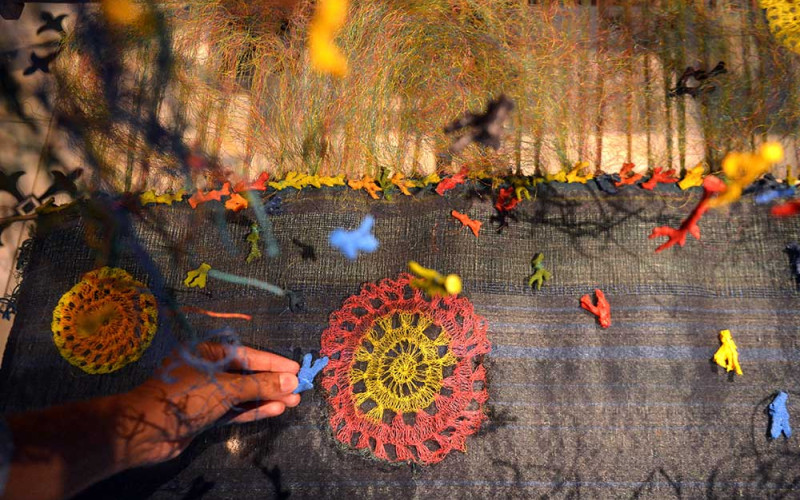 Pameran Seni Instalasi Dari Sampah Laut di Bali