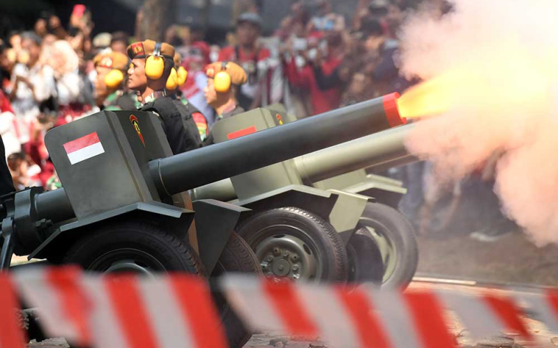 Peringatan Detik-Detik Proklamasi di Istana Merdeka