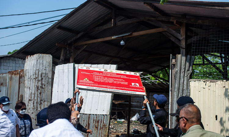 KLH Dekontaminasi Pabrik Terpapar Cesium-137 di Cikande