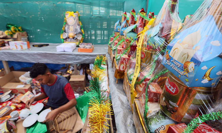 Permintaan Parsel Lebaran Meningkat Sejak Awal Ramadan