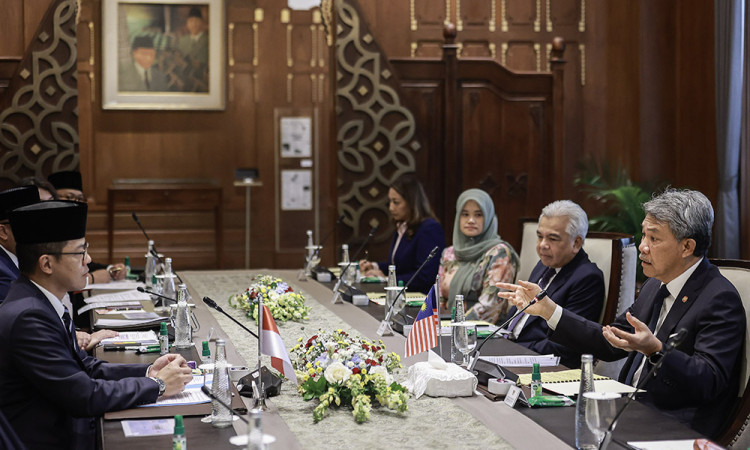 Pertemuan Bilateral Menlu Indonesia-Malaysia