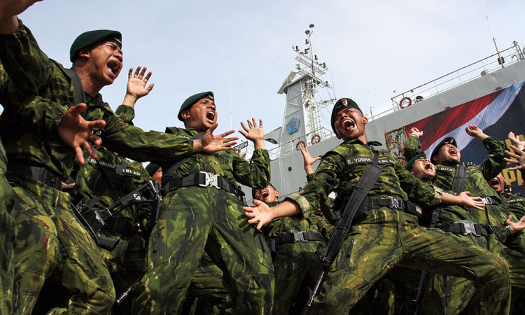 450 Prajurit TNI Yonif 113/Jaya Sakti Kembali Usai Tugas Pengamanan ...