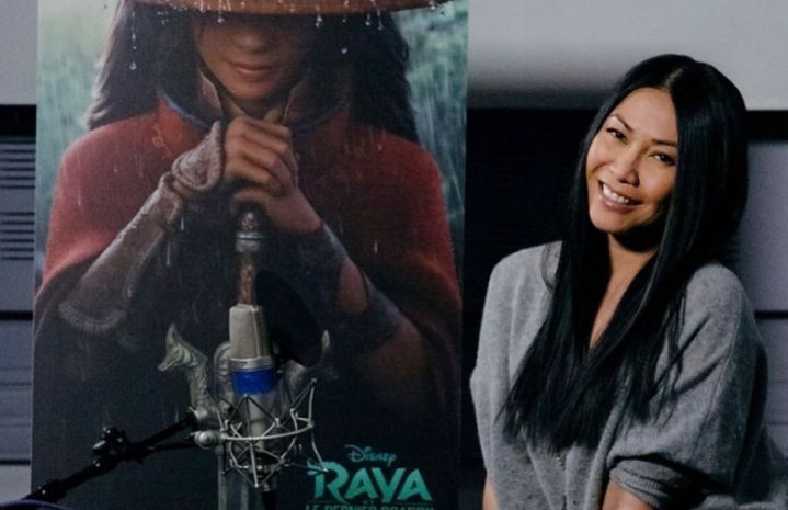 Anggun Jadi pengisi suara di Film Disney 'Raya and the Last Dragon'