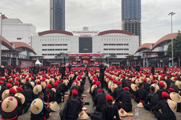 HUT ke-50 PDIP, Ribuan Kader Mulai Datangi JIExpo Kemayoran HUT ke-50 PDIP, Ribuan Kader Mulai Datangi JIExpo Kemayoran