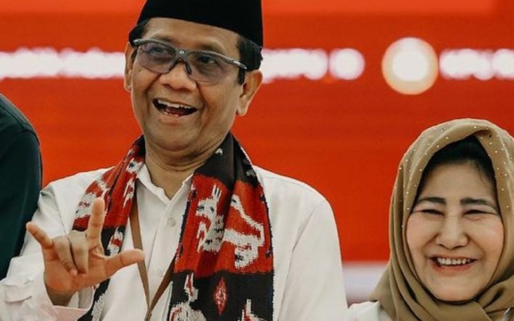 Mahfud MD Ogah Tanggapi Pencopotan Baliho Kampanye di Bali Mahfud MD Ogah Tanggapi Pencopotan Baliho Kampanye di Bali