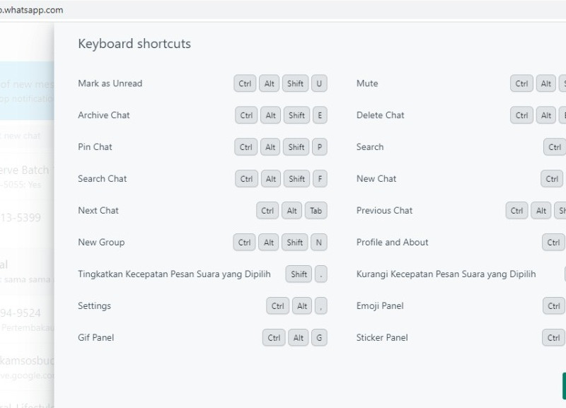 Fitur Tersembunyi di Whatsapp Web