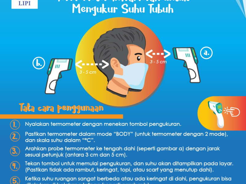 Begini Cara Pakai Thermo Gun yang Tepat