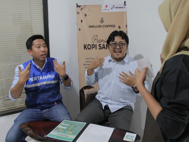 Pertamina EP Rantau Field Berdayakan Difabel Aceh dengan Rumah Kreatif