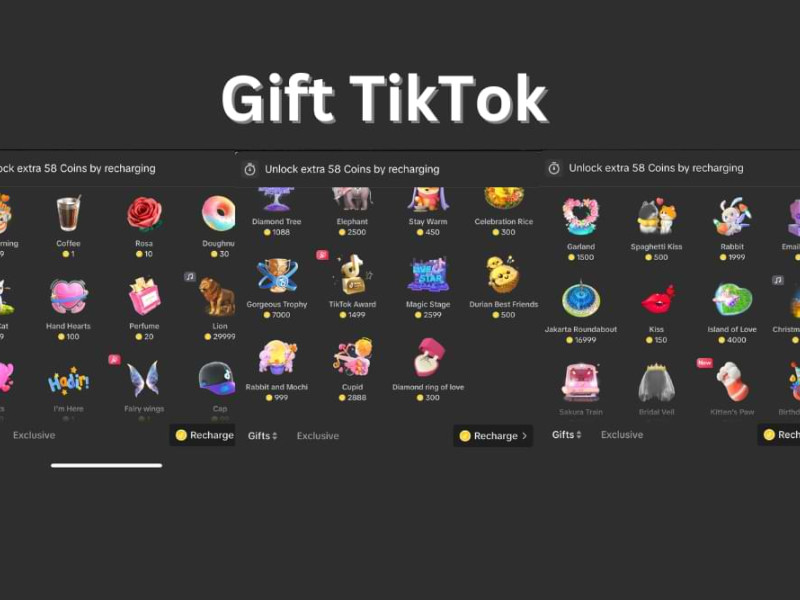 Daftar Harga Gift TikTok Termahal dan Termurah Serta Cara Mengirimnya