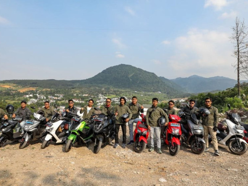 Indonesia Pasar Terbesar Ketiga Motor Listrik di Dunia