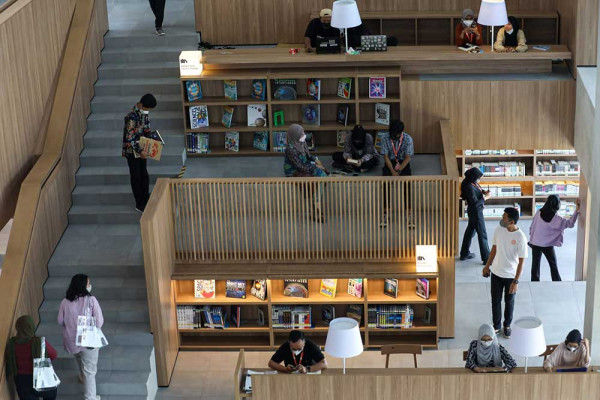 Top! Wajah Baru Perpustakaan di Taman Ismail Marzuki Dalam Bingkai Foto