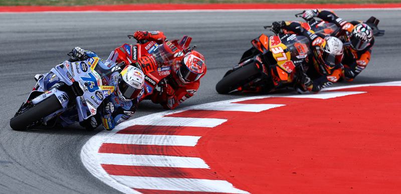 Hasil Sprint Race MotoGP San Marino 2025, Marc Marquez Jatuh