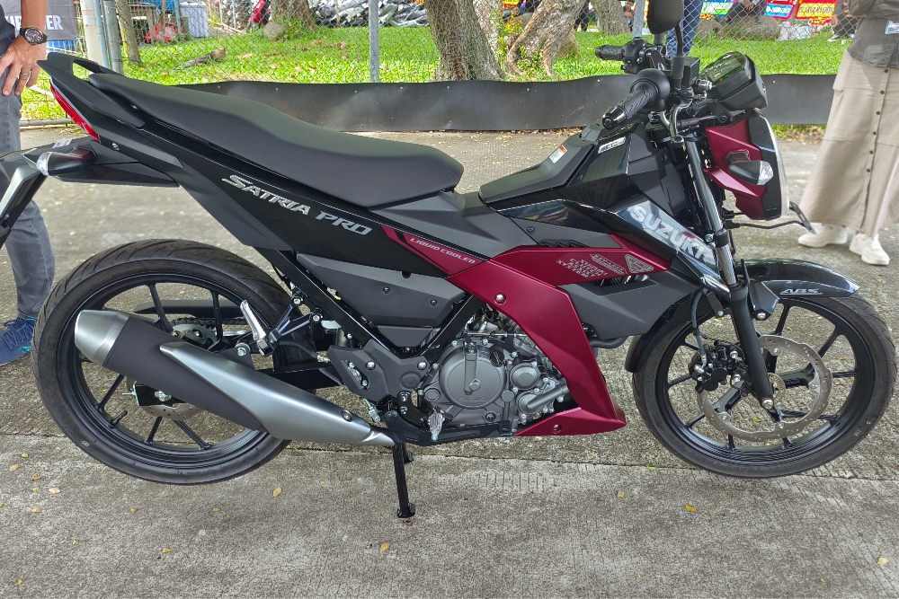 Suzuki Satria Pro Resmi Mengaspal, Harga Rp34,9 Juta!